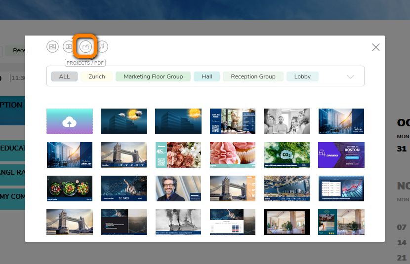How to add and use Elementi projects in SpinetiX ARYA – SpinetiX ARYA Help Center