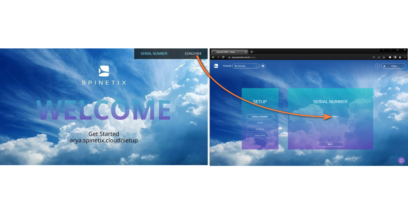 How to connect your HMP400 player to SpinetiX ARYA – SpinetiX ARYA Help Center