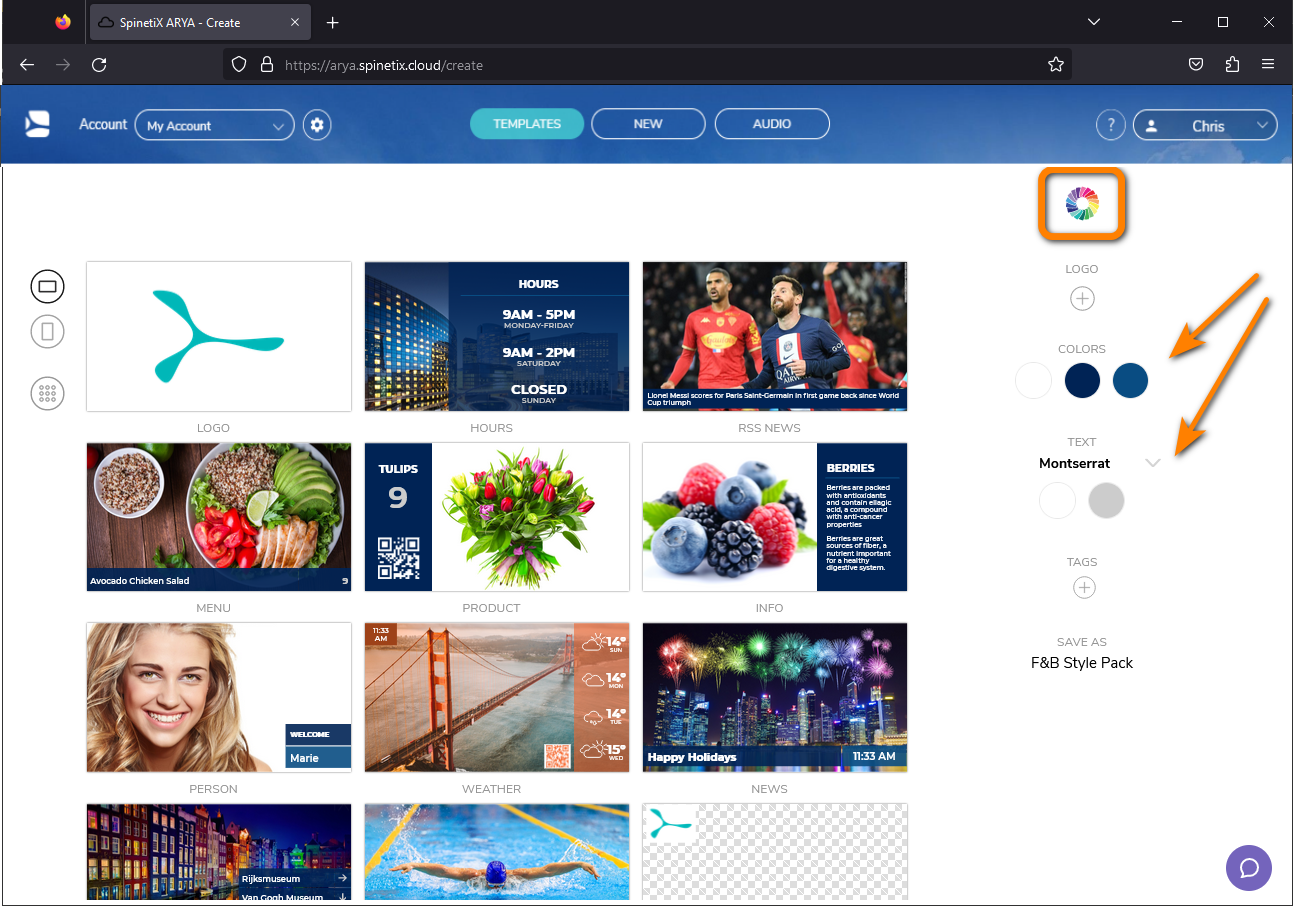 SpinetiX ARYA Vocabulary – SpinetiX ARYA Help Center