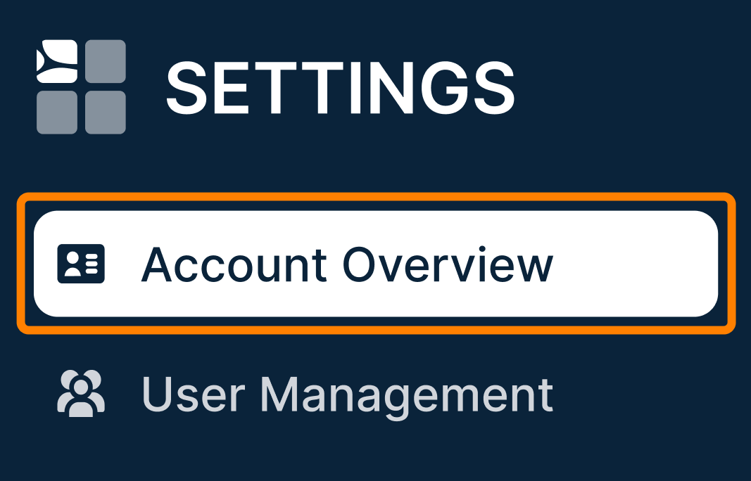 How do I view and update account settings in SpinetiX HUB – Help Center